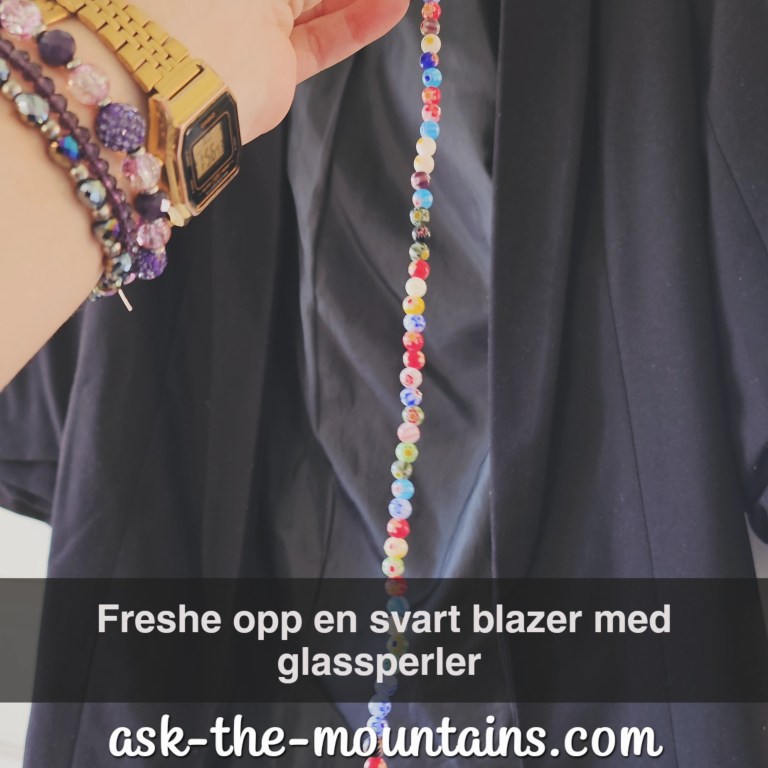 Simple blazer up grade – Ask The Mountains